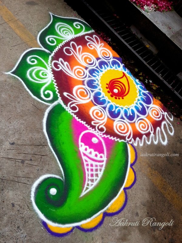 Diwali Special Colorful Rangoli Designs By Divyesh Vara - Radiant Rangoli